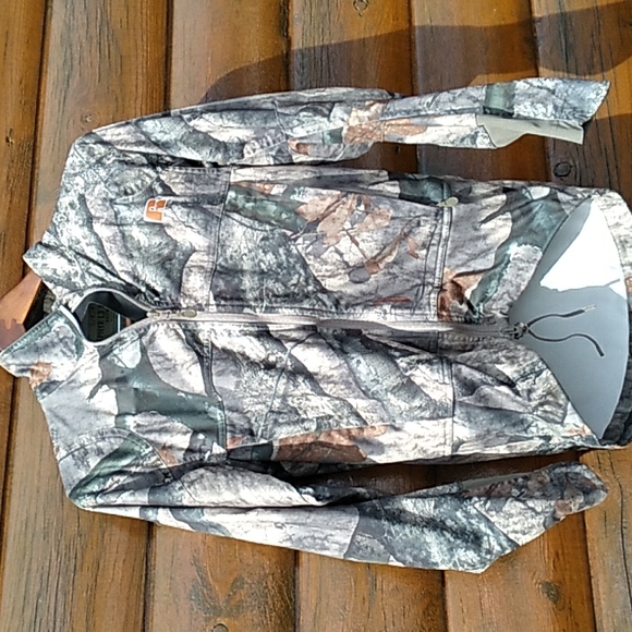 Tops | Russell Outdoor Camo Wind Jacket Unisex Zephyr L3 Eplc | Poshmark
